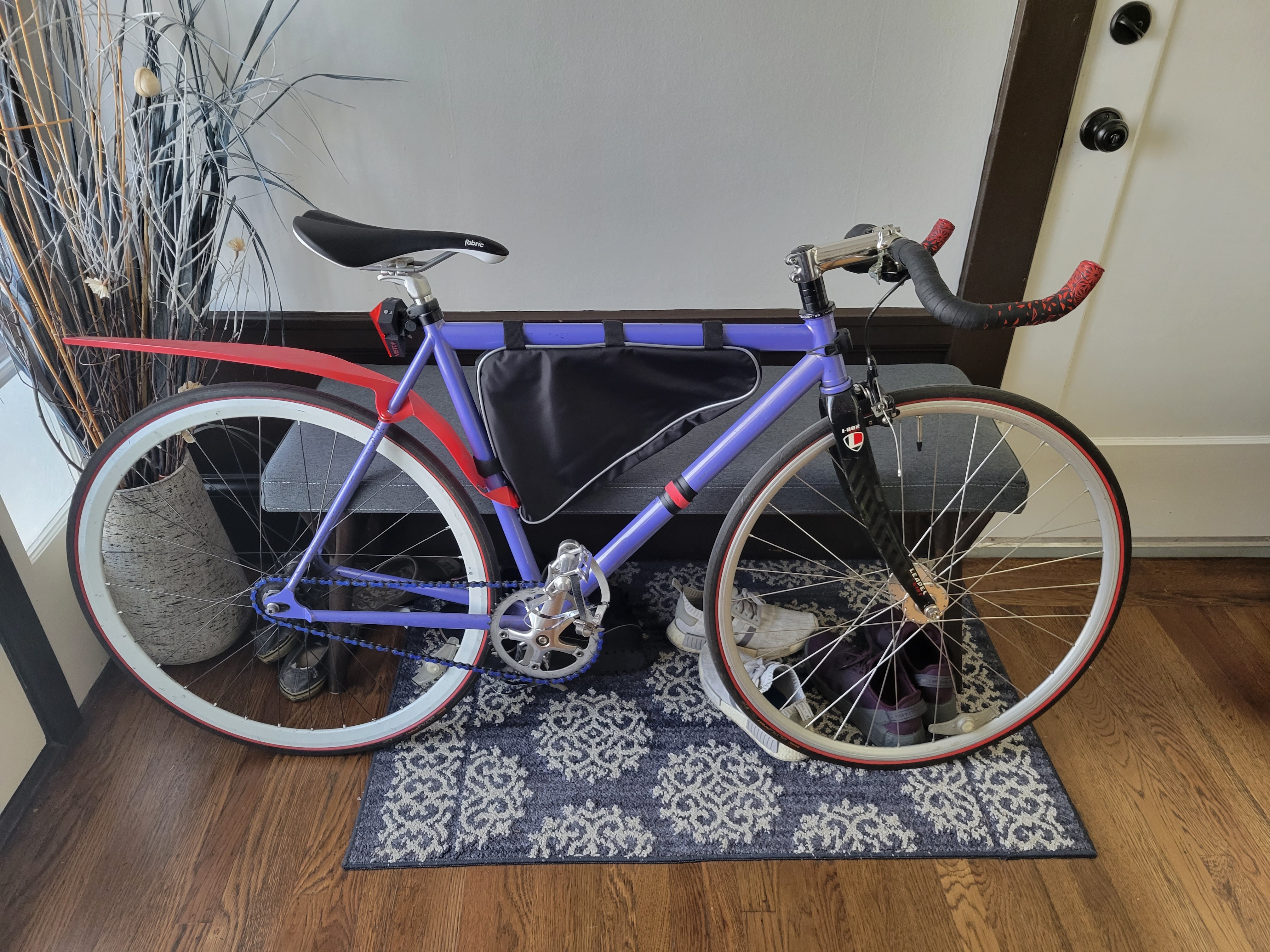 IRO Cycles Jamie Roy - custom purple paint job w...