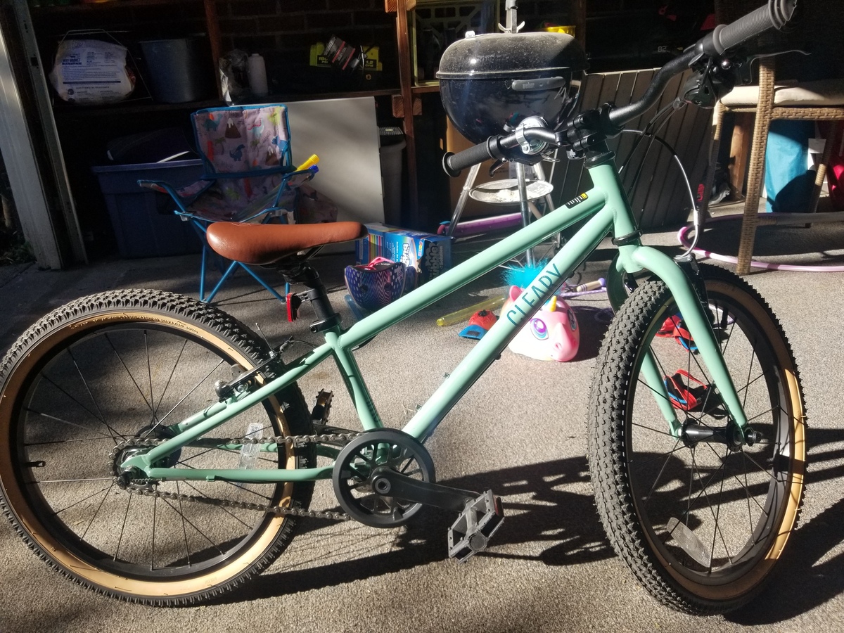 2020 Cleary Bikes Owl 3-Speed Inch Kids' Bike Cool Moss