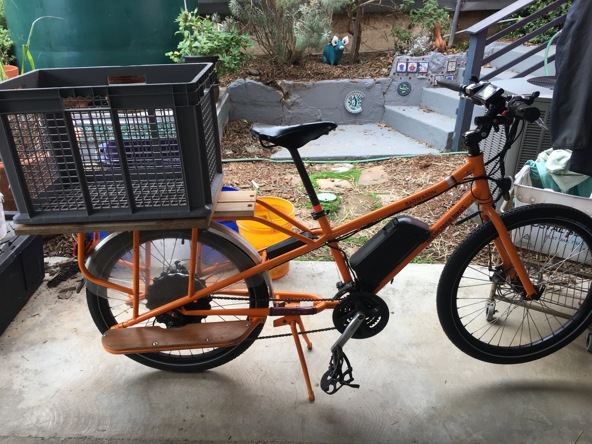 2017 Rad Power Bikes RadWagon cargo tricycle