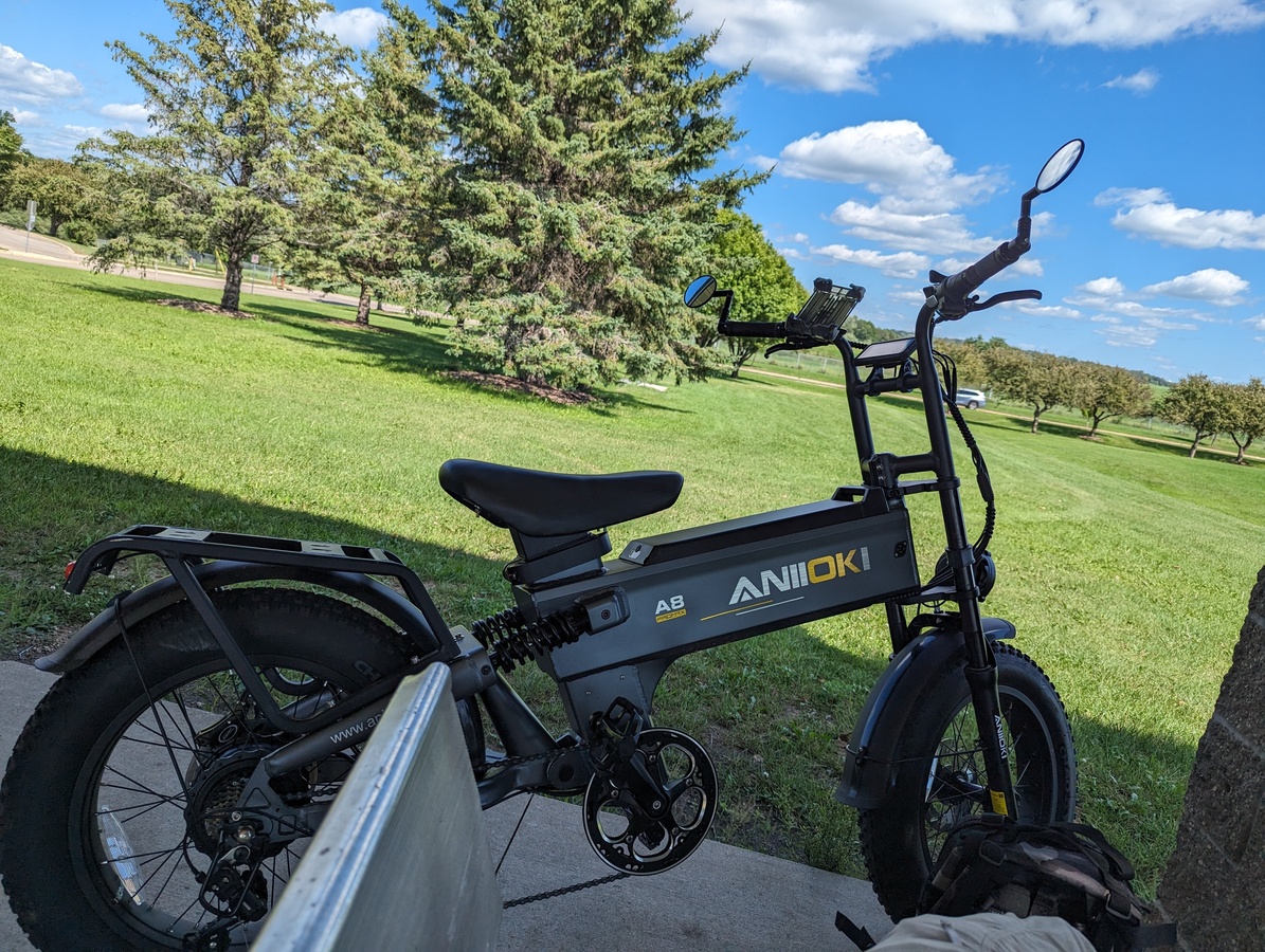 2023 Aniioki A8 Pro Max cargo bike rear