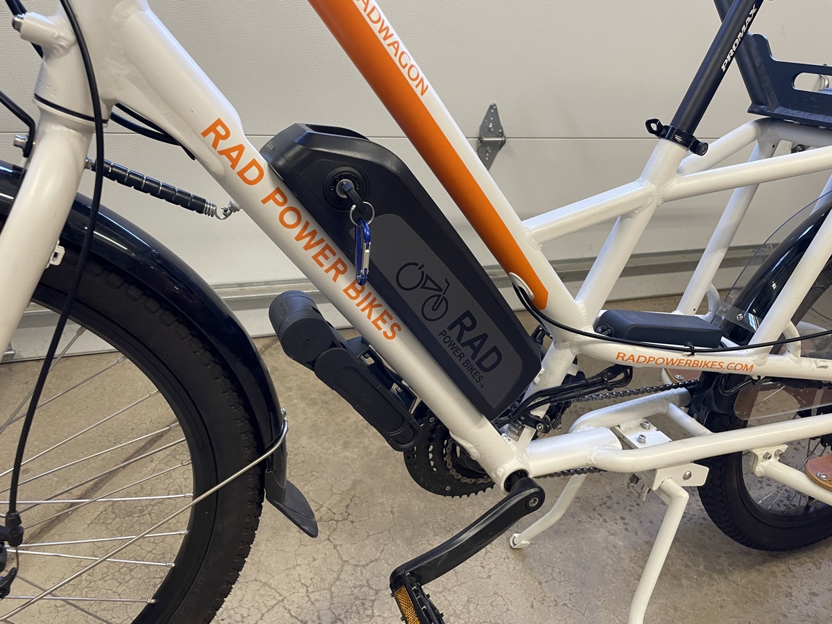 Rad Power Bikes RadWagon cargo bike (rear storage)