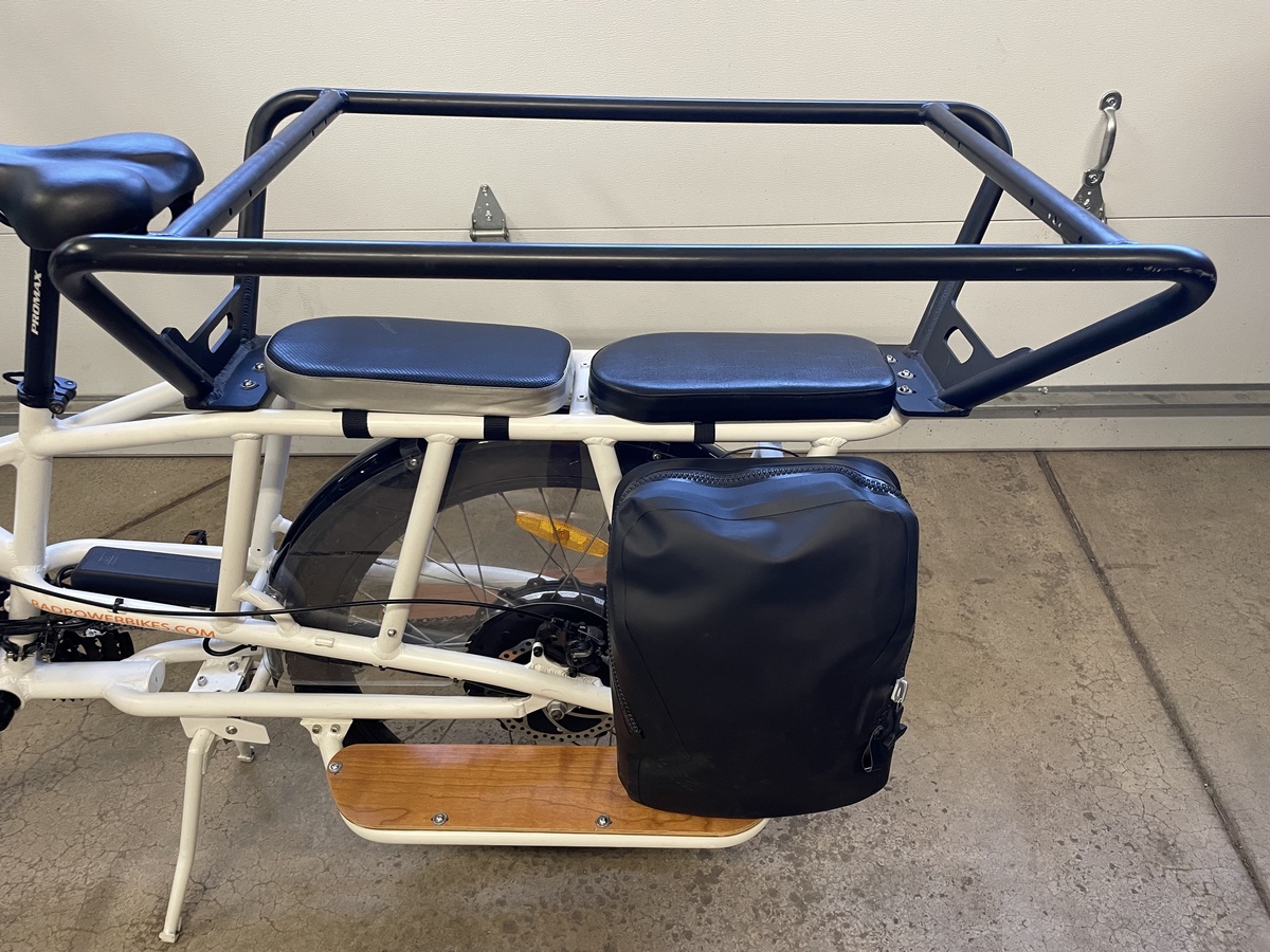 Rad Power Bikes RadWagon cargo bike (rear storage)