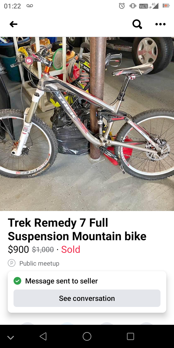 Stolen 2011 Trek Remedy 7 27.5/650b