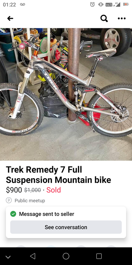 Stolen 2011 Trek Remedy 7 27.5/650b