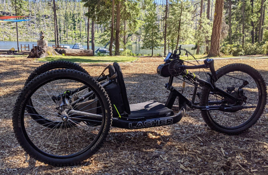 Stolen 2019 Lasher ATH off-road handcycle recumbent