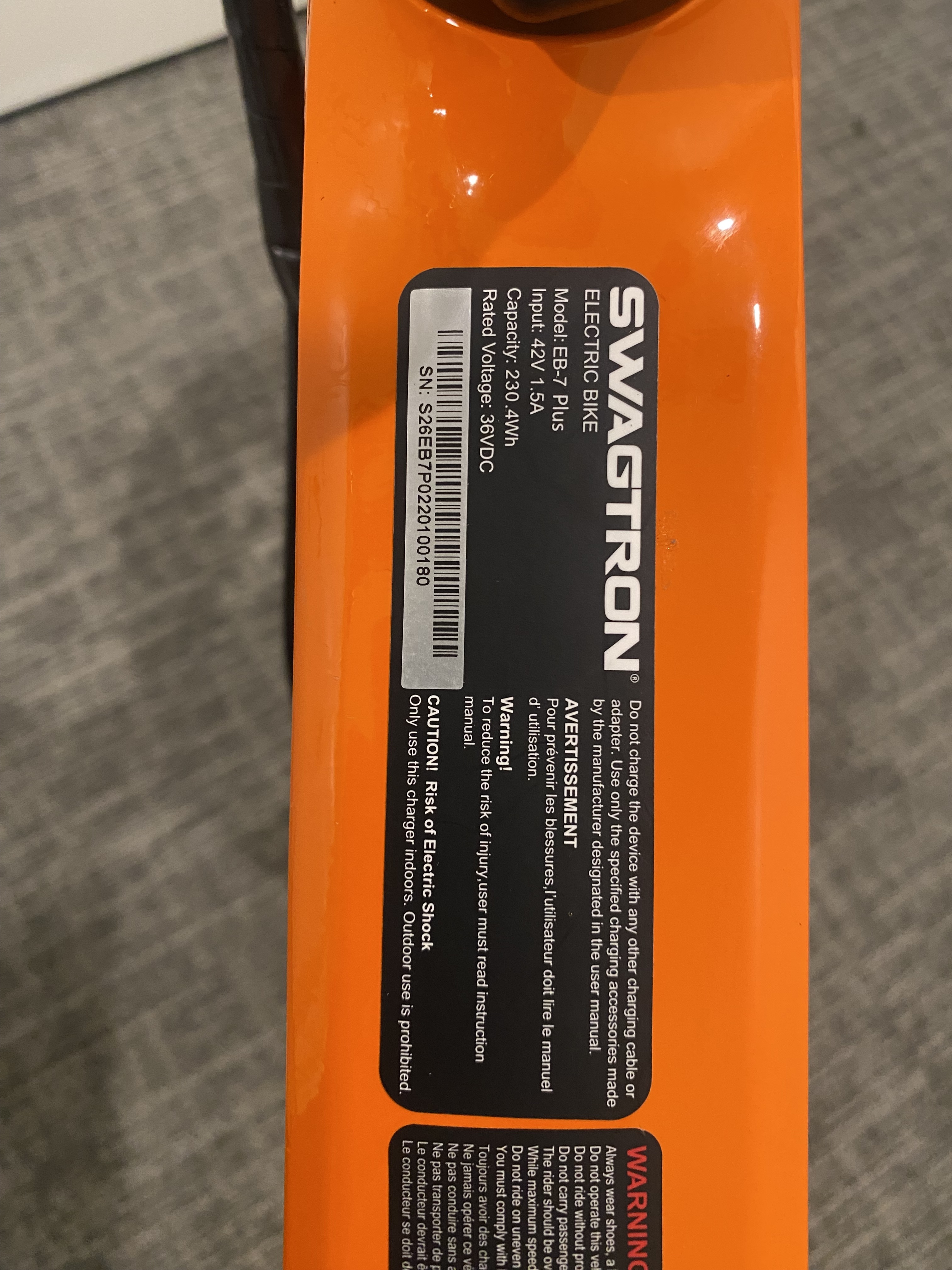 2019 Swagtron EB7 plus