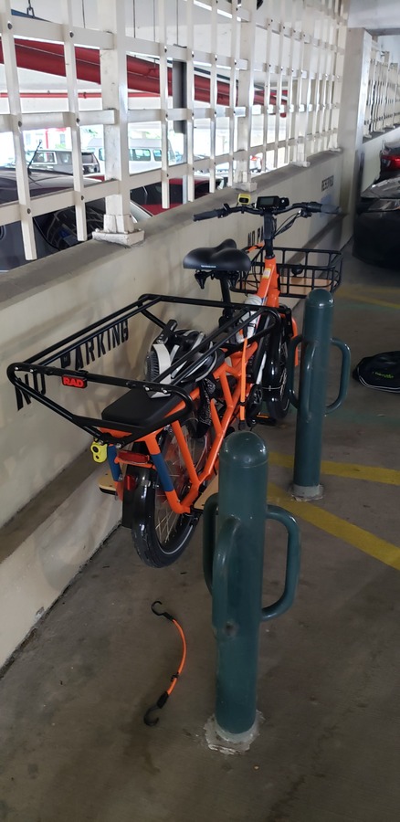 2023 Rad Power Bikes Rad Wagon 4 cargo bike (rear storage)