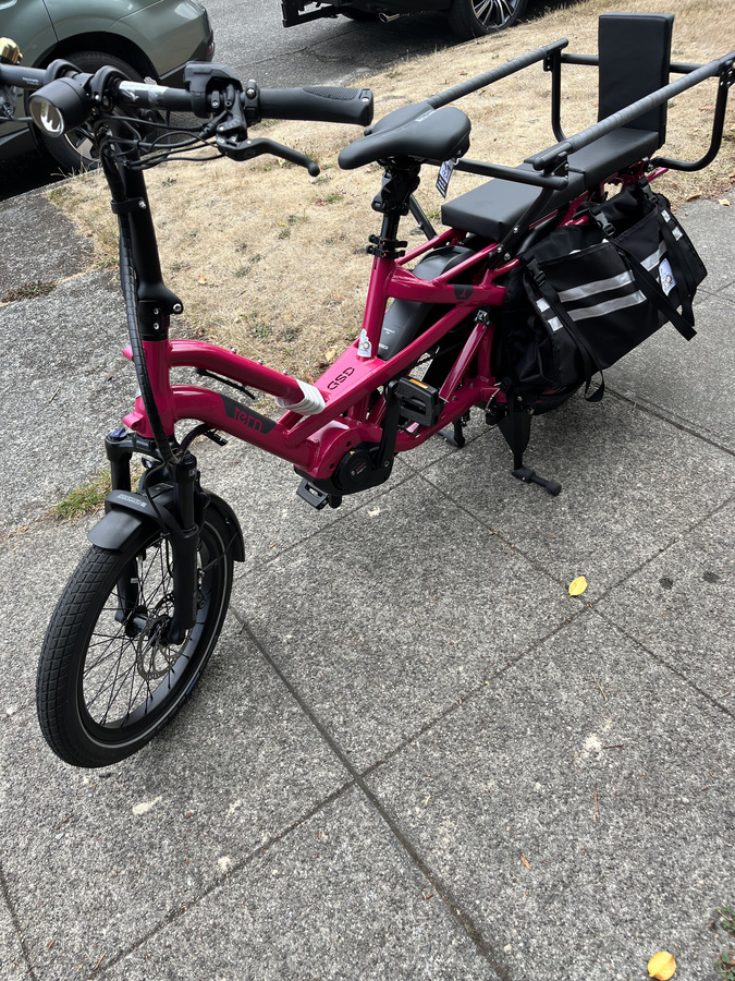 2023 Tern Tern GSD Gen2 S10LX Dragon Fruit 500wh