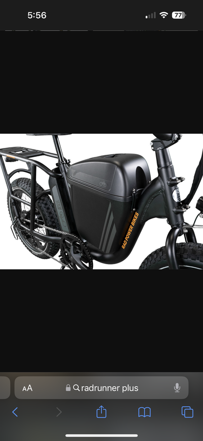 Stolen 2020 Rad Power Bikes Rad runner plus