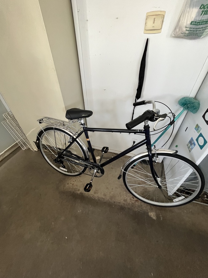 2023 Pacific Cycle step over frame wayfarer