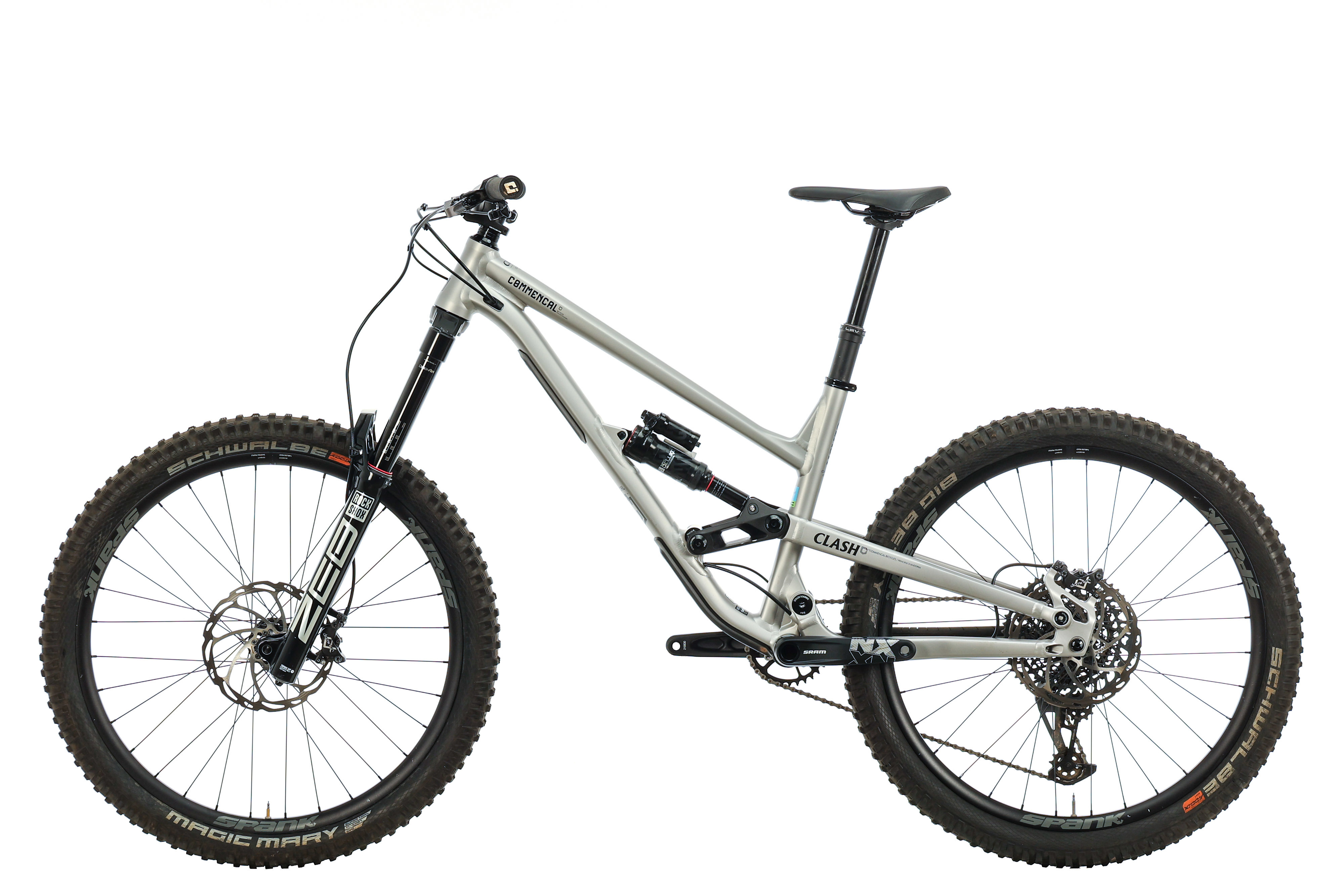 2022 Commencal Bikes Clash Race Silver