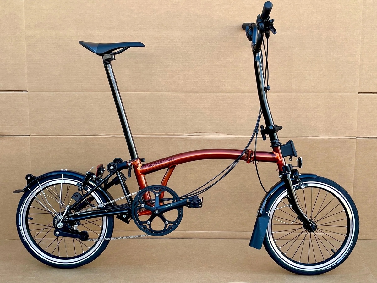 2021 Brompton Bicycle Black Edition M6L