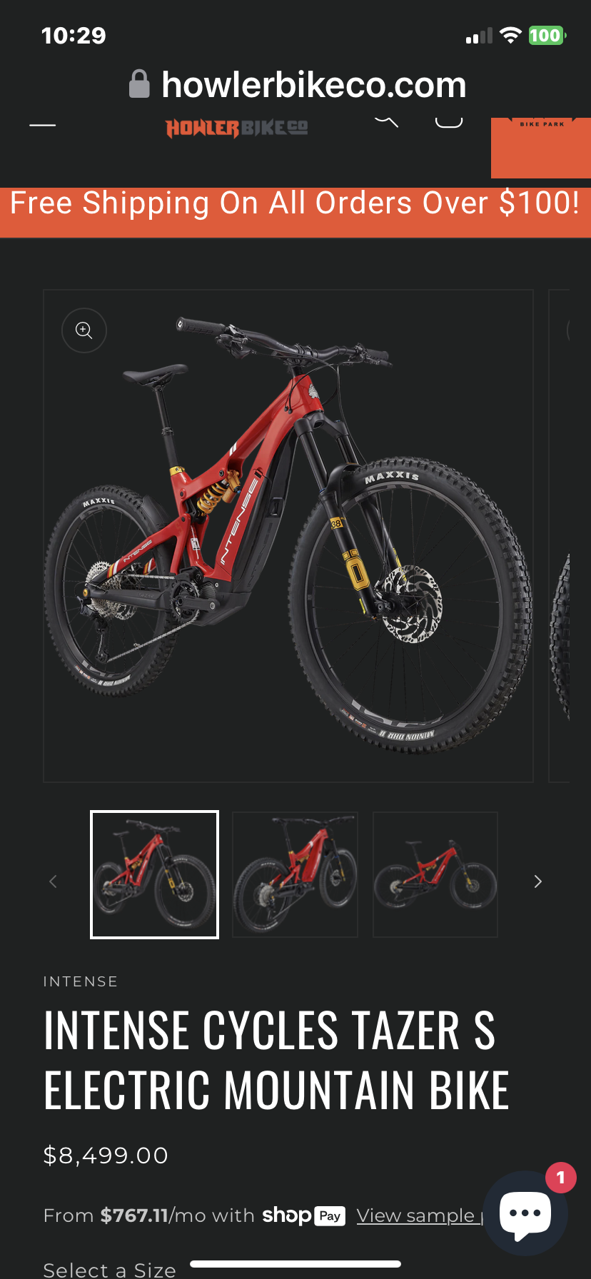 2023 Intense Tazer / s