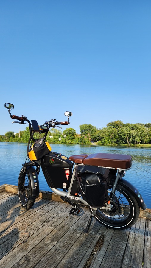 2022 Rad Power Bikes Radrunner Plus cargo bike rear