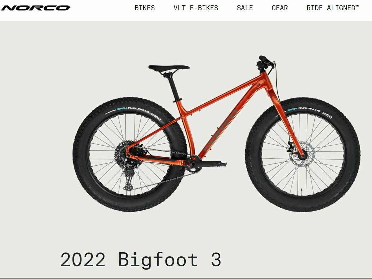 2022 Norco Bikes Bigfoot 3