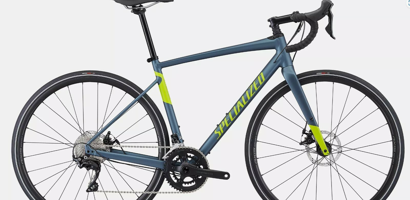 Stolen 2019 Specialized Diverge Comp E5 2019 58C BATTLESHIP HYPE