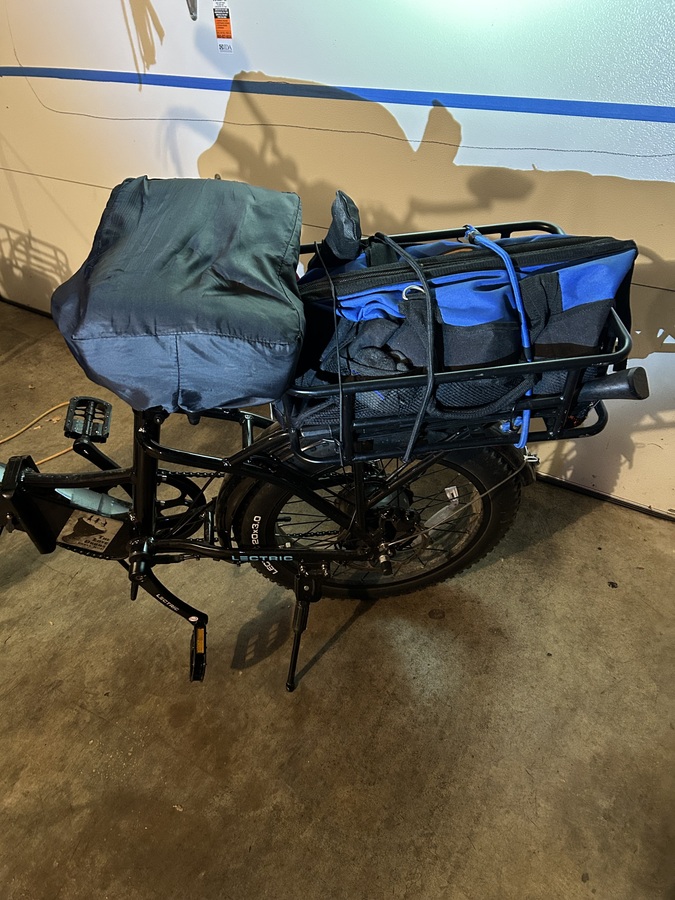 2023 Lectric eBikes XP 3.0 cargo bike (rear storage)