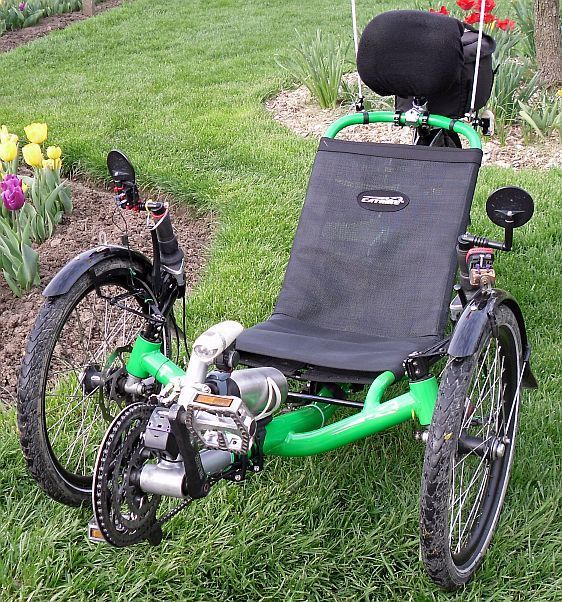 2013 Catrike Catrike Trail recumbent tadpole trike recumbent