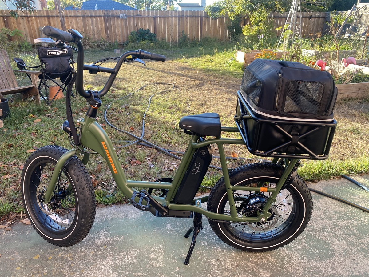 2023 Rad Power Bikes Rad Runner 2 cargo bike rear