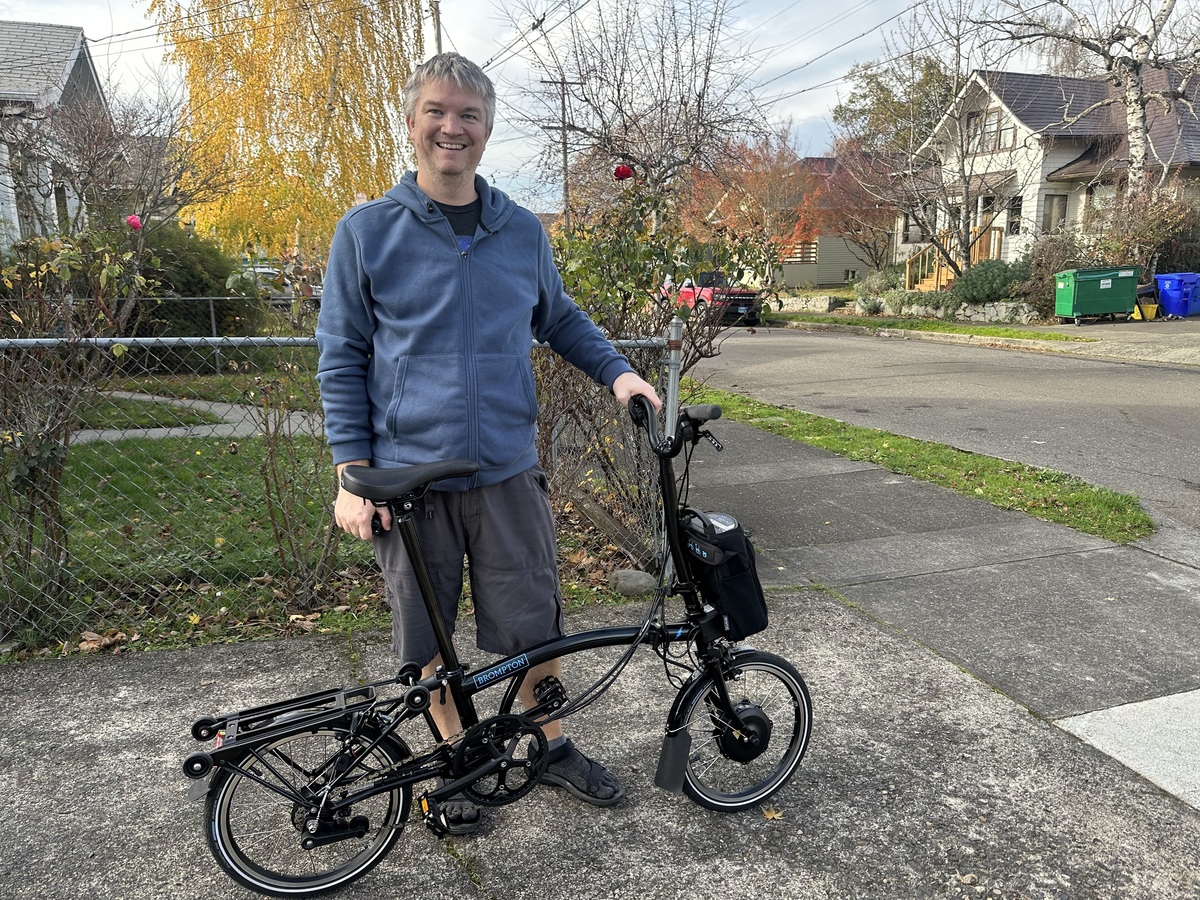 Brompton Bicycle Electric Folding Bike H Type Six Speed