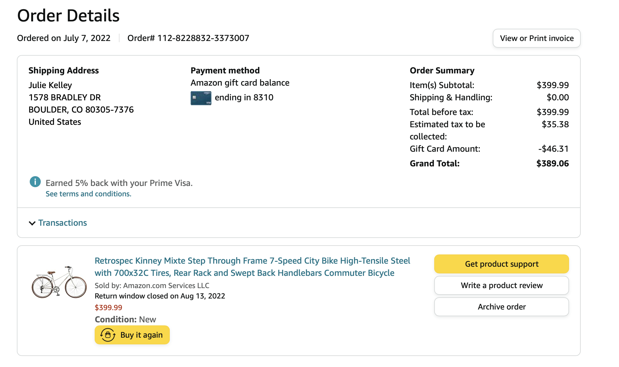 2022 Retrospec Kinney