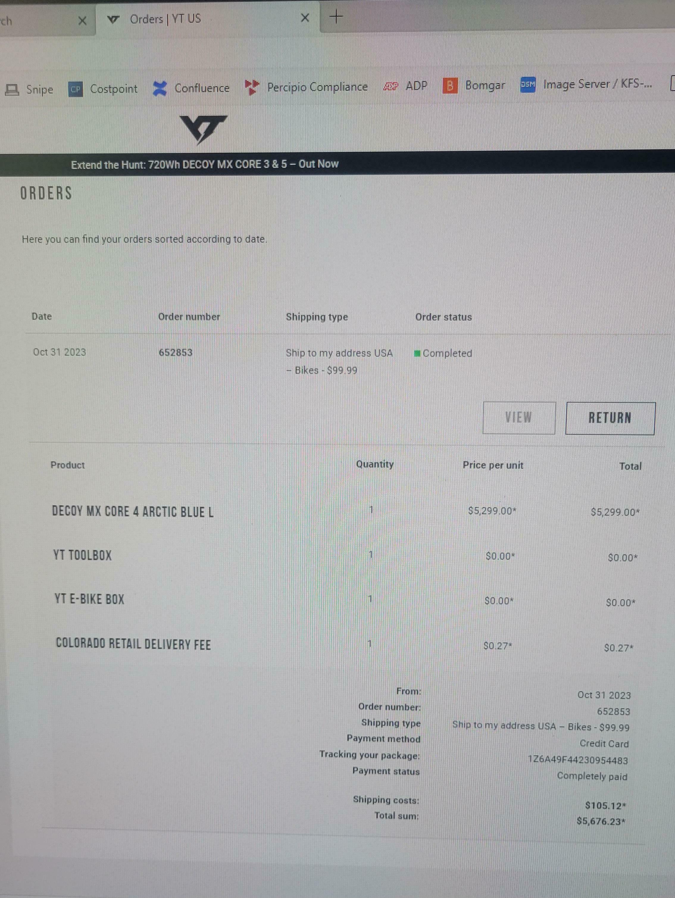 2023 YT Decoy Core 4 MX