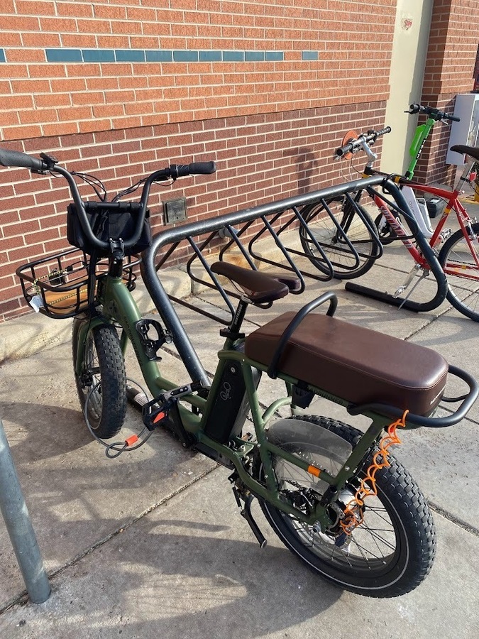 2022 Rad Power Bikes Radrunner 2 cargo bike rear