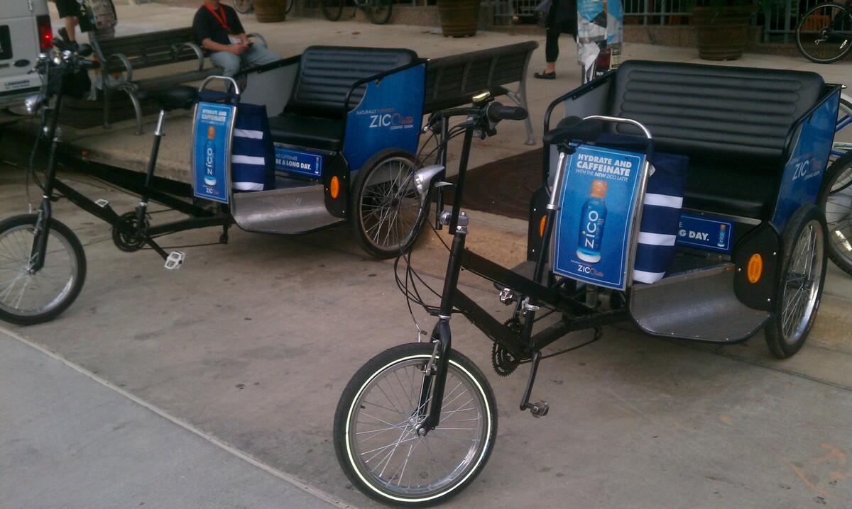 Stolen 2012 Other Delta frame. 3 seater. Serial number ... pedi cab