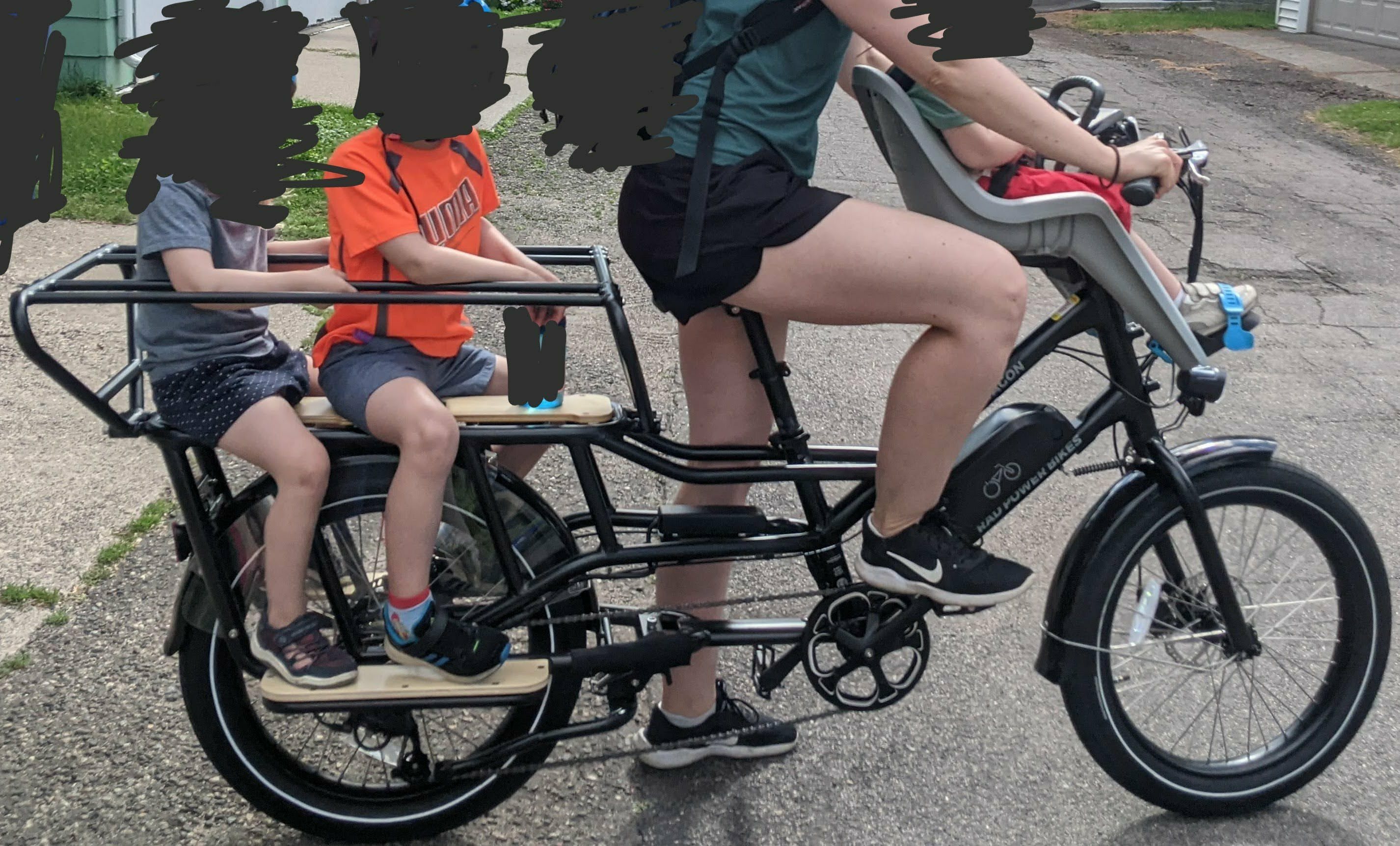 Stolen 2022 Rad Power Bikes RadWagon 4 cargo bike rear