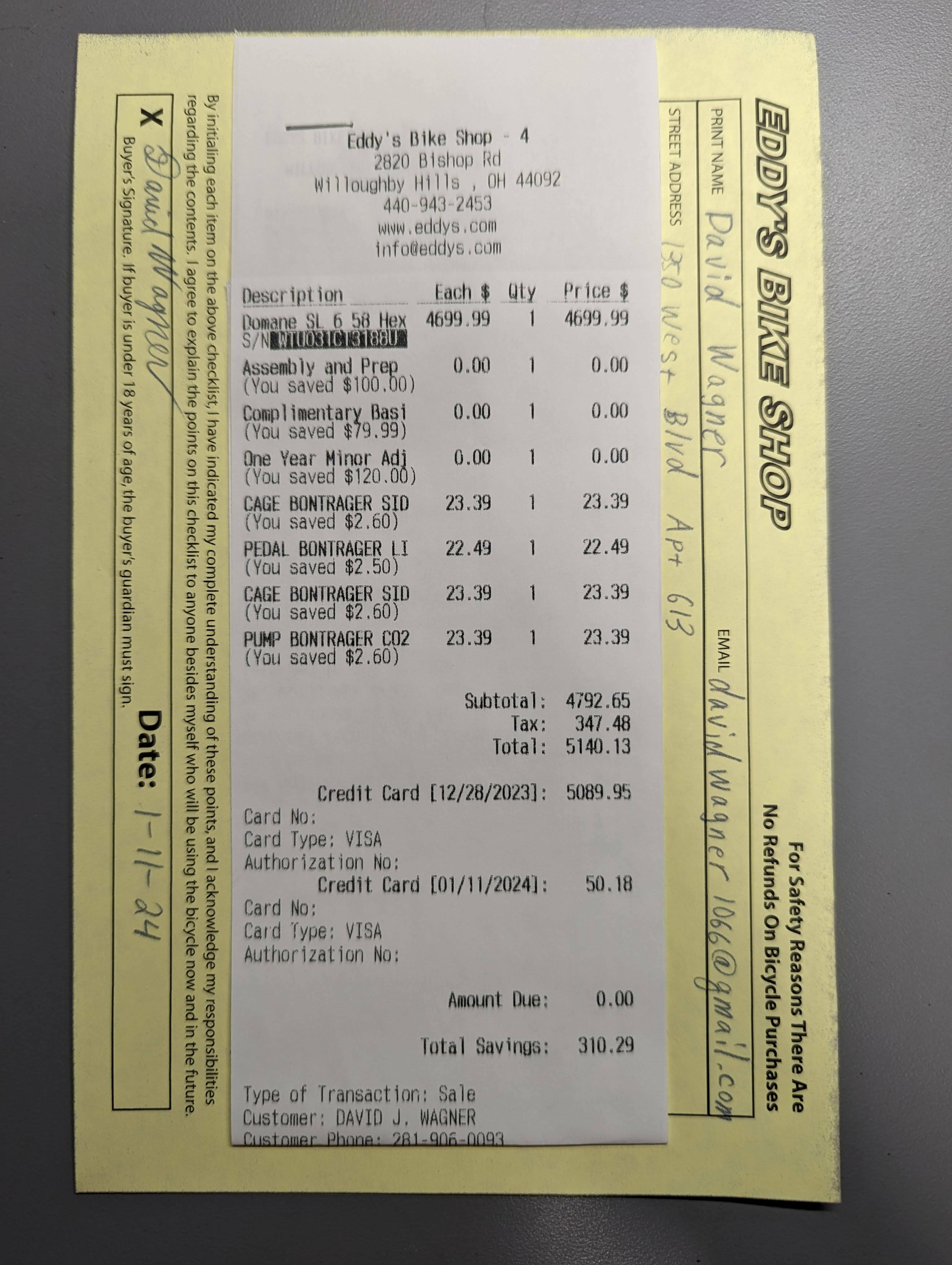 2023 Trek Domane SL6