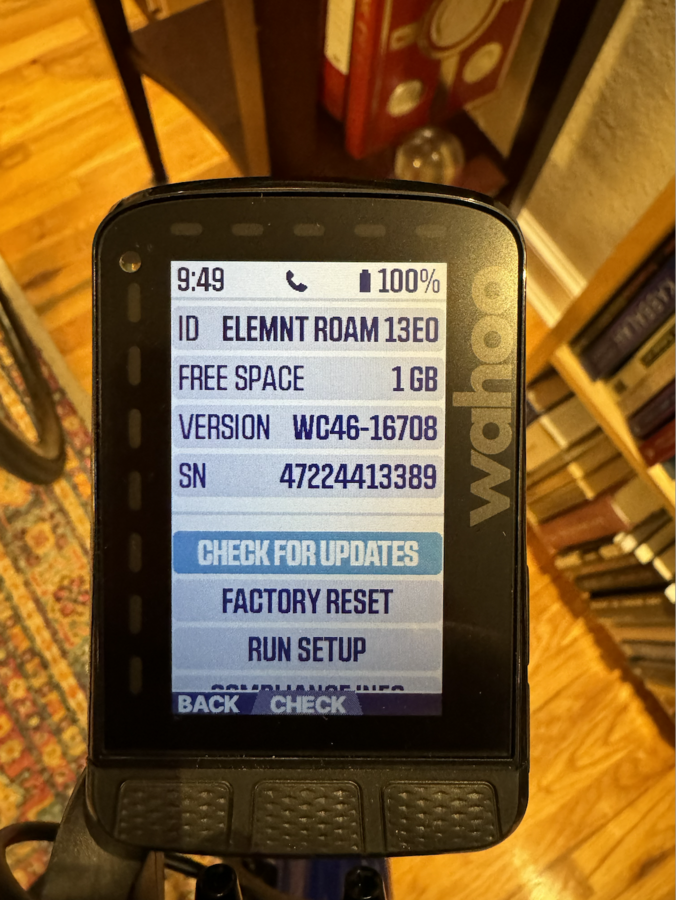 2023 Wahoo Fitness WFCC6 V2