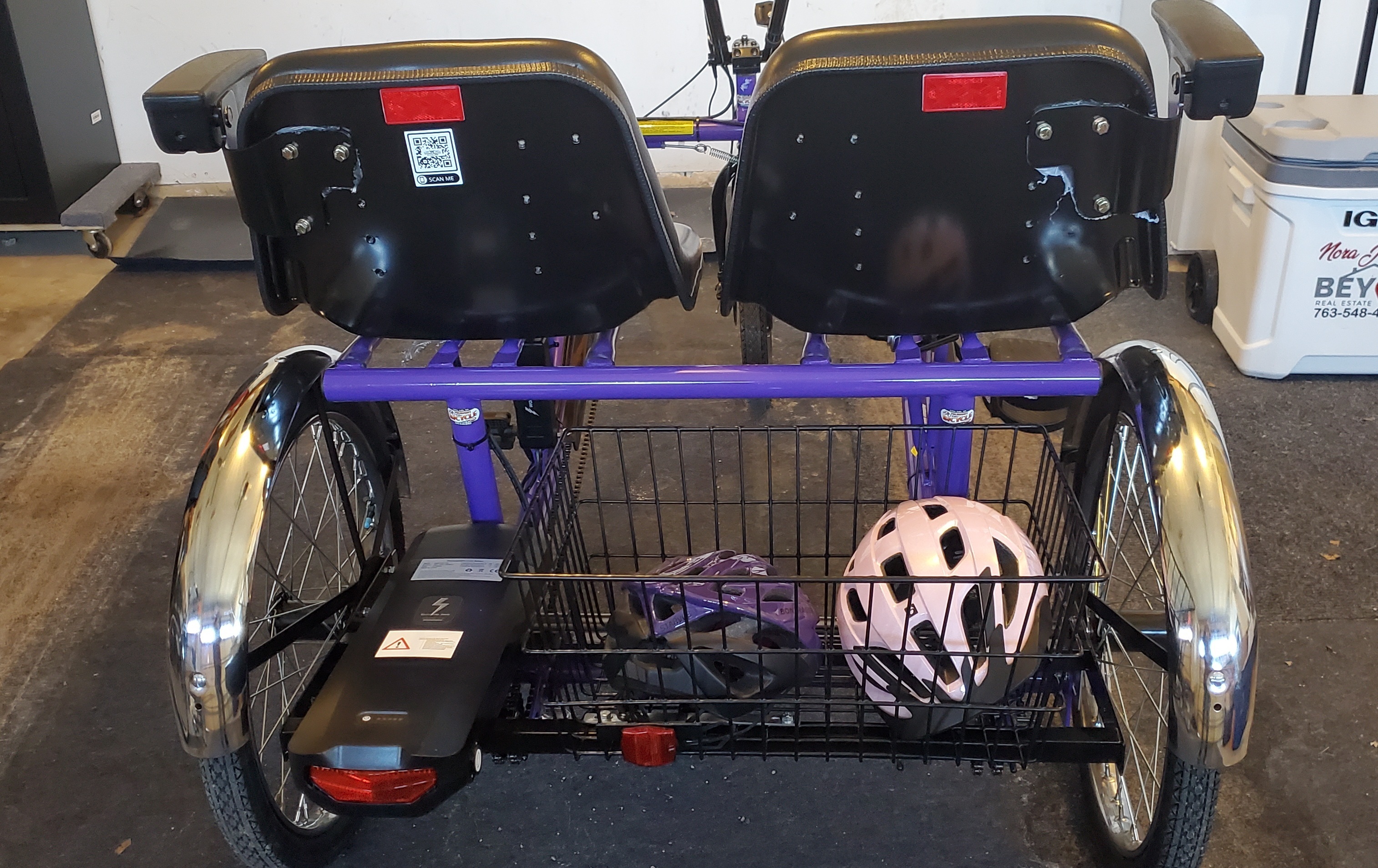 2024 Worksman Cycles Side by side Team Dual Trike