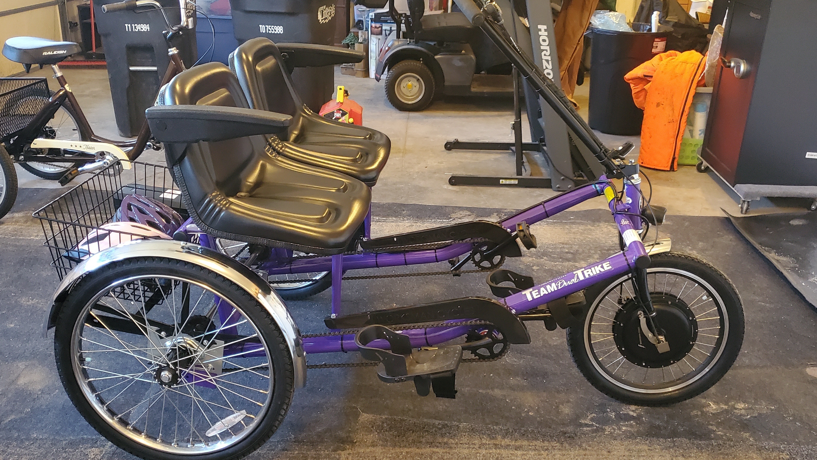 2024 Worksman Cycles Side by side Team Dual Trike