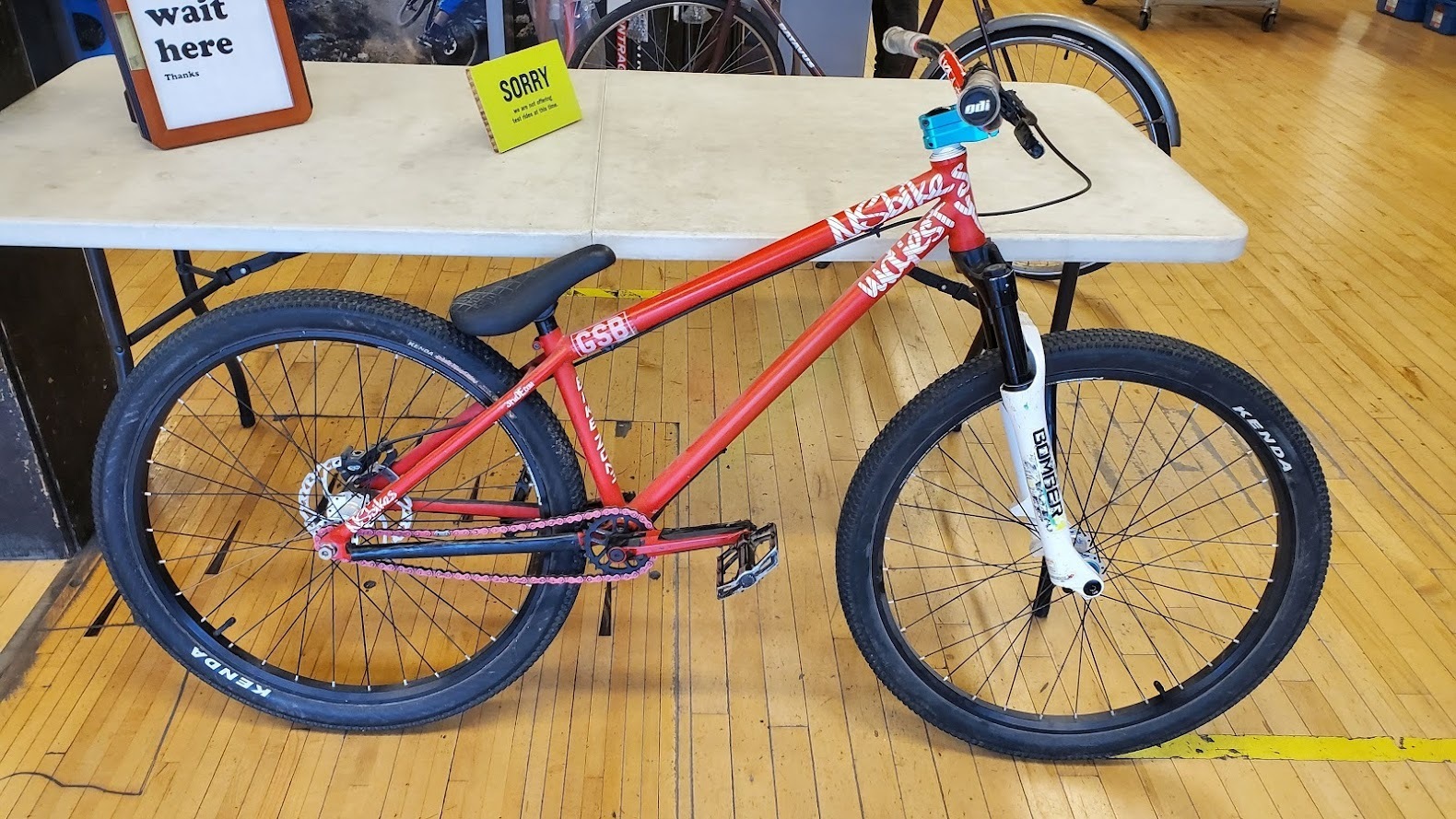 NS Bikes Majesty-Dirt (2013) frameset