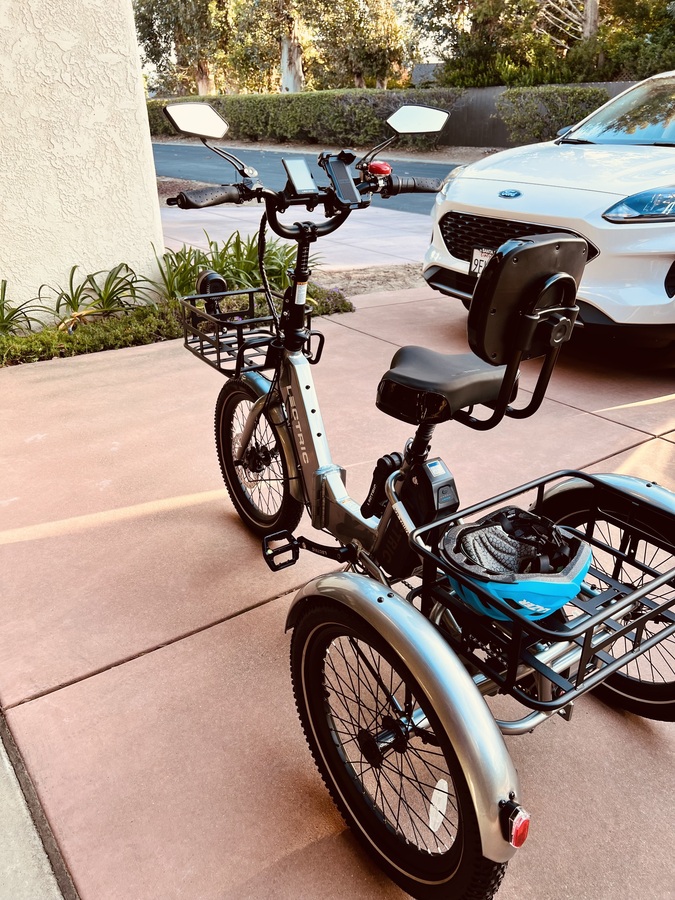 2024 Lectric Cycles XP Electric Tricycle tricycle