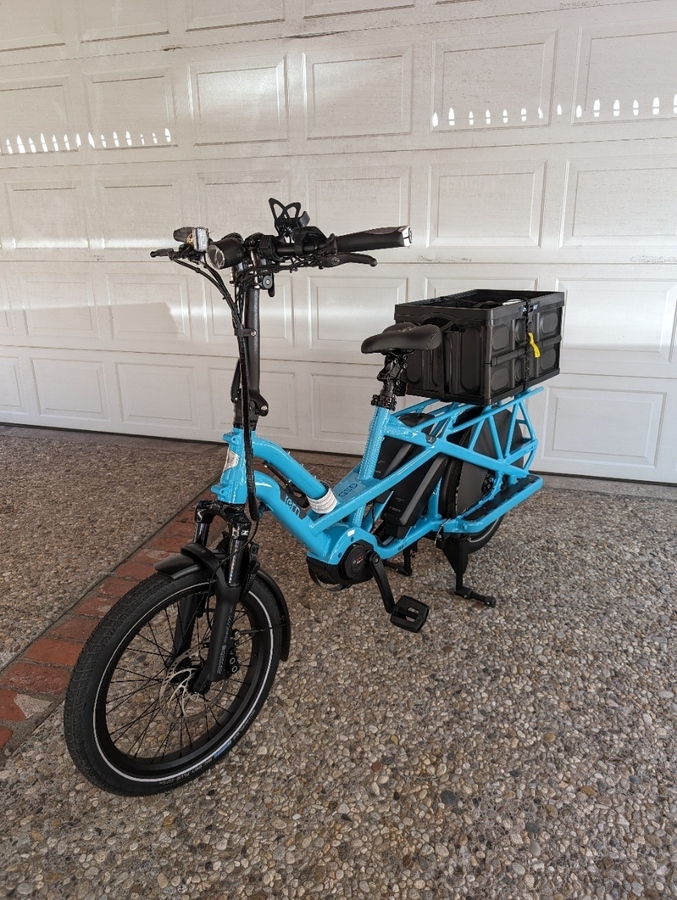2020 Tern GSD Gen 2 S00 LX cargo bike rear