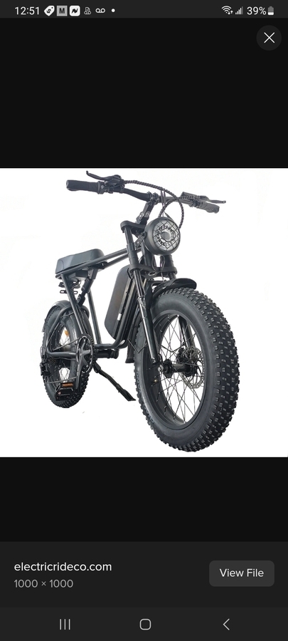 2023 eMOKO eMoko C91 1000w 17.5Ah 48v Mopped off...