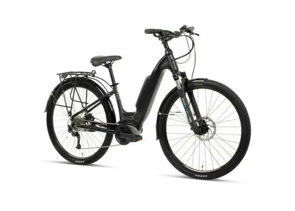 2024 Batch Bicycles Step Thru Plus E-bike Metallic Charco...