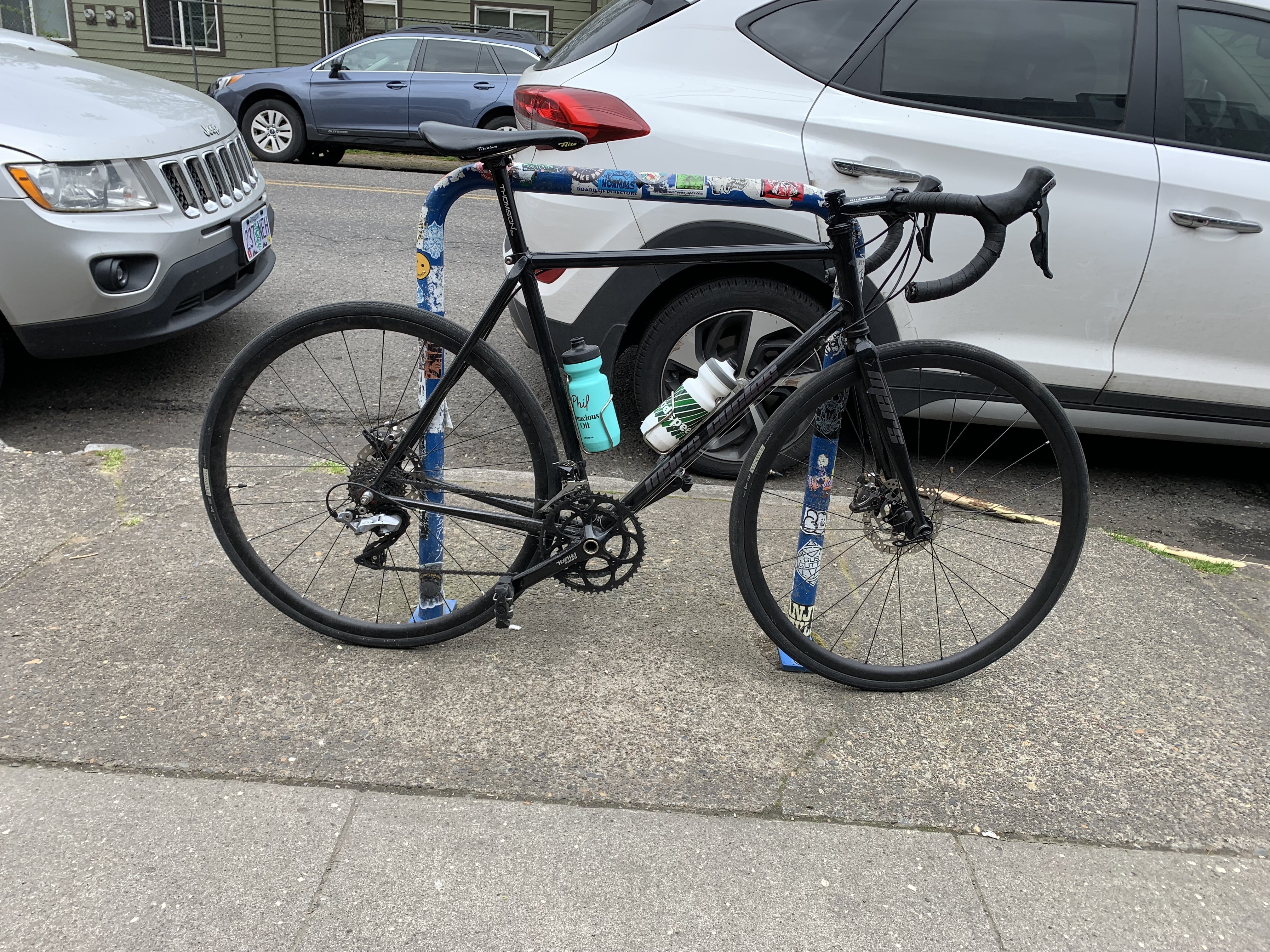 Stolen Mars Cycles Slant 6 Lugged Disc Frame/Columbus Ma...