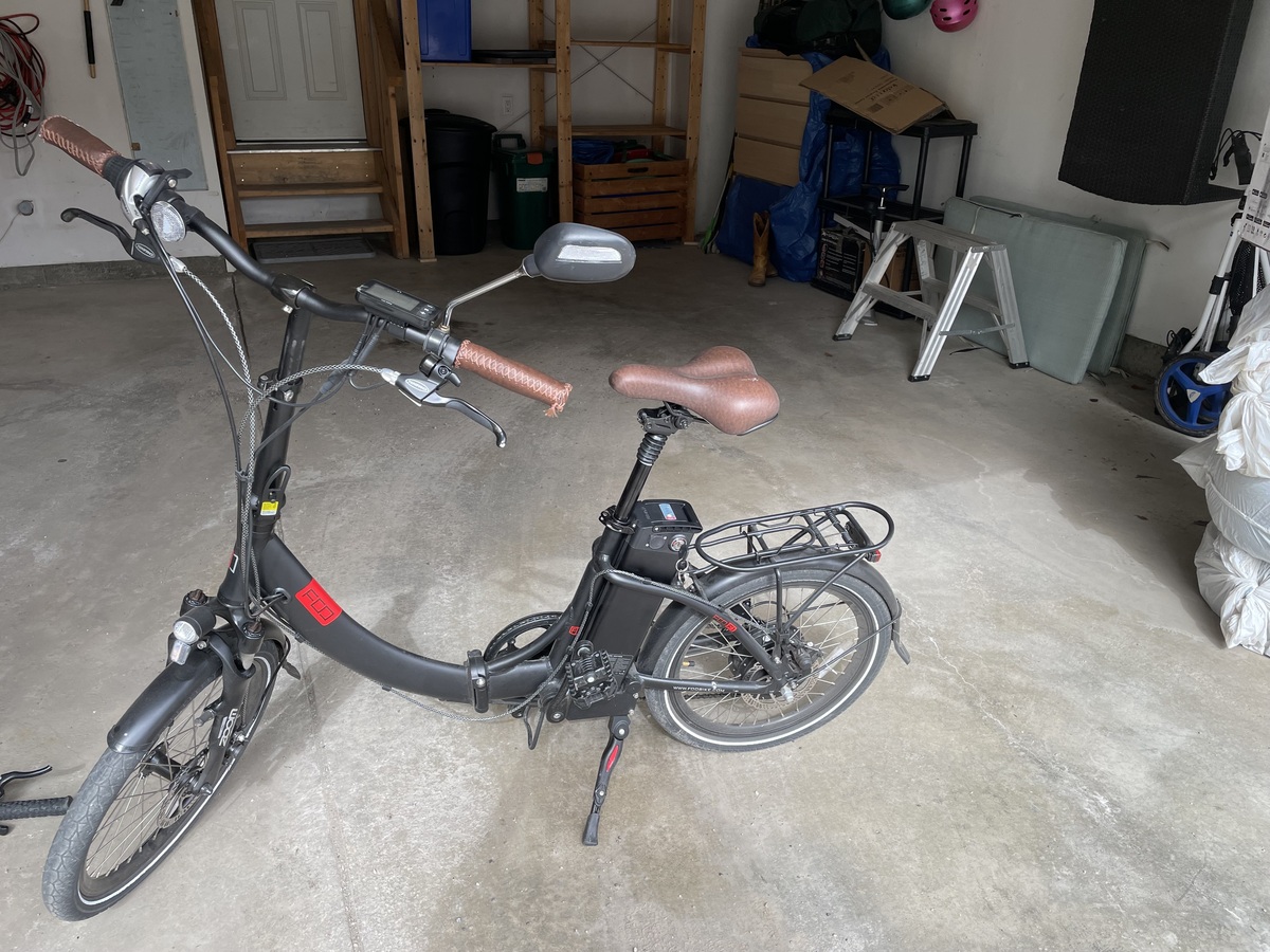 2022 FU from Leon Cycle F1 electric folding bike 20"
