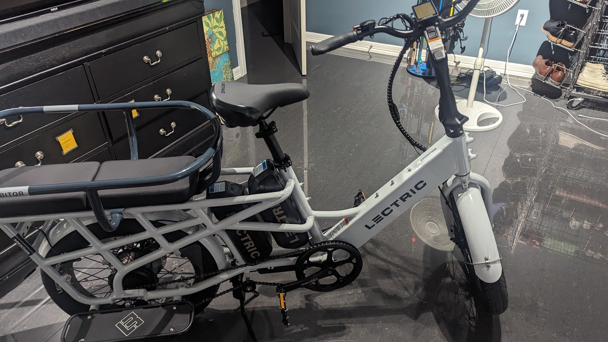 Lectric eBikes XPedition cargo bike rear
