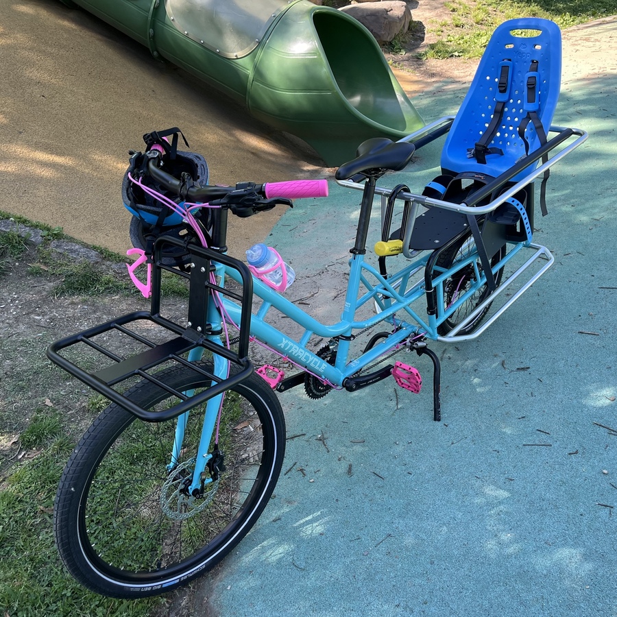2018 Xtracycle Edgerunner Swoop cargo bike (rear storage)