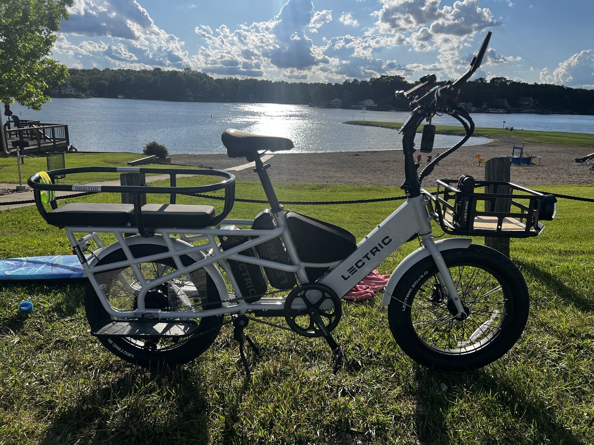 2024 Lectric eBikes XPedition cargo bike rear