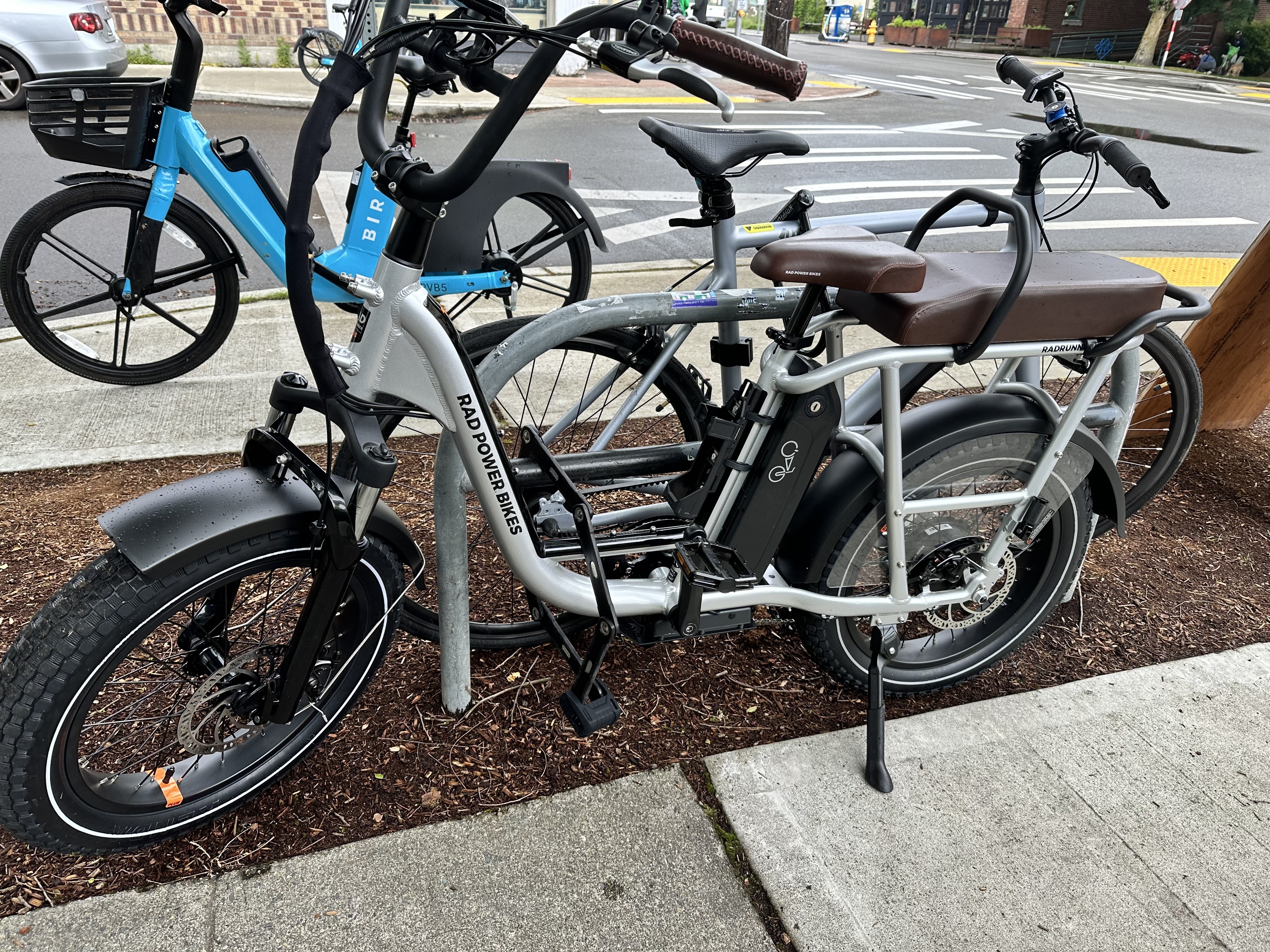 Rad Power Bikes Rad Runner Plus cargo bike rear
