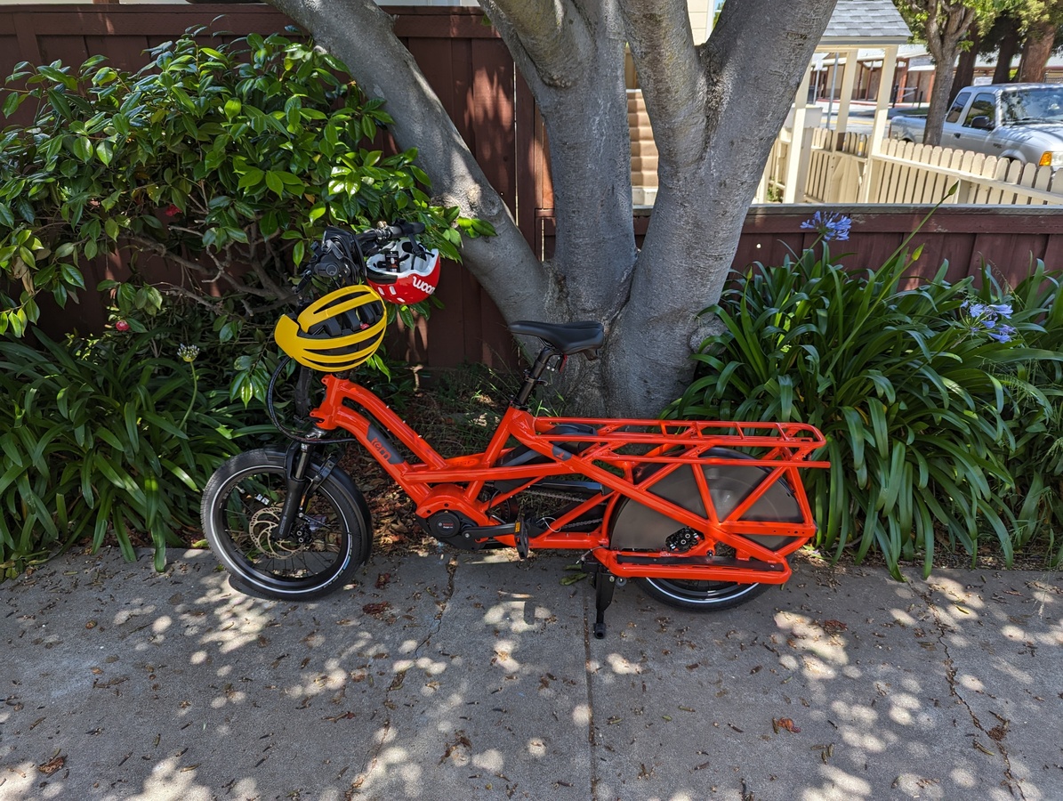 2024 Tern GSD S10 Gen2 cargo bike rear