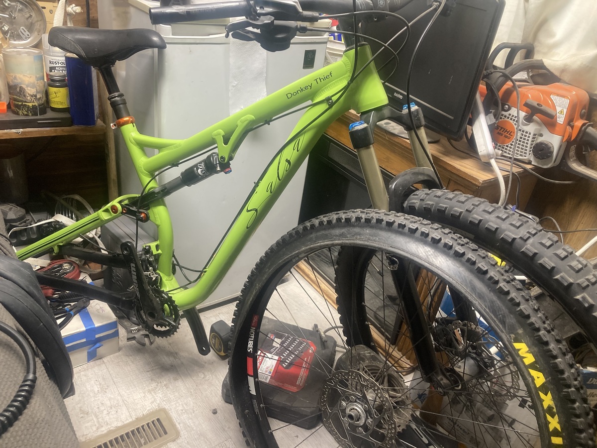 2015 Salsa Full suspension mountain bike