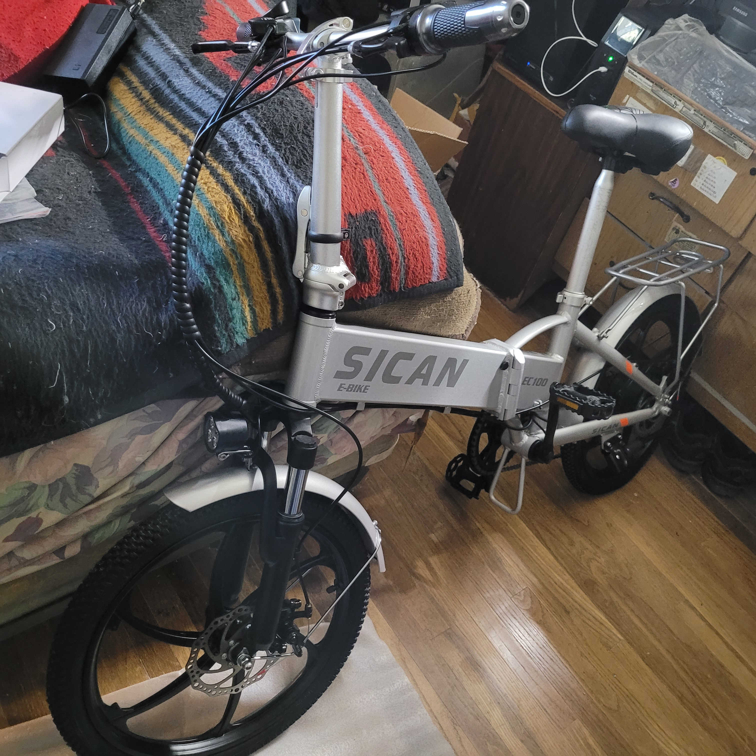 2024 Sican folding ebike e-scooter