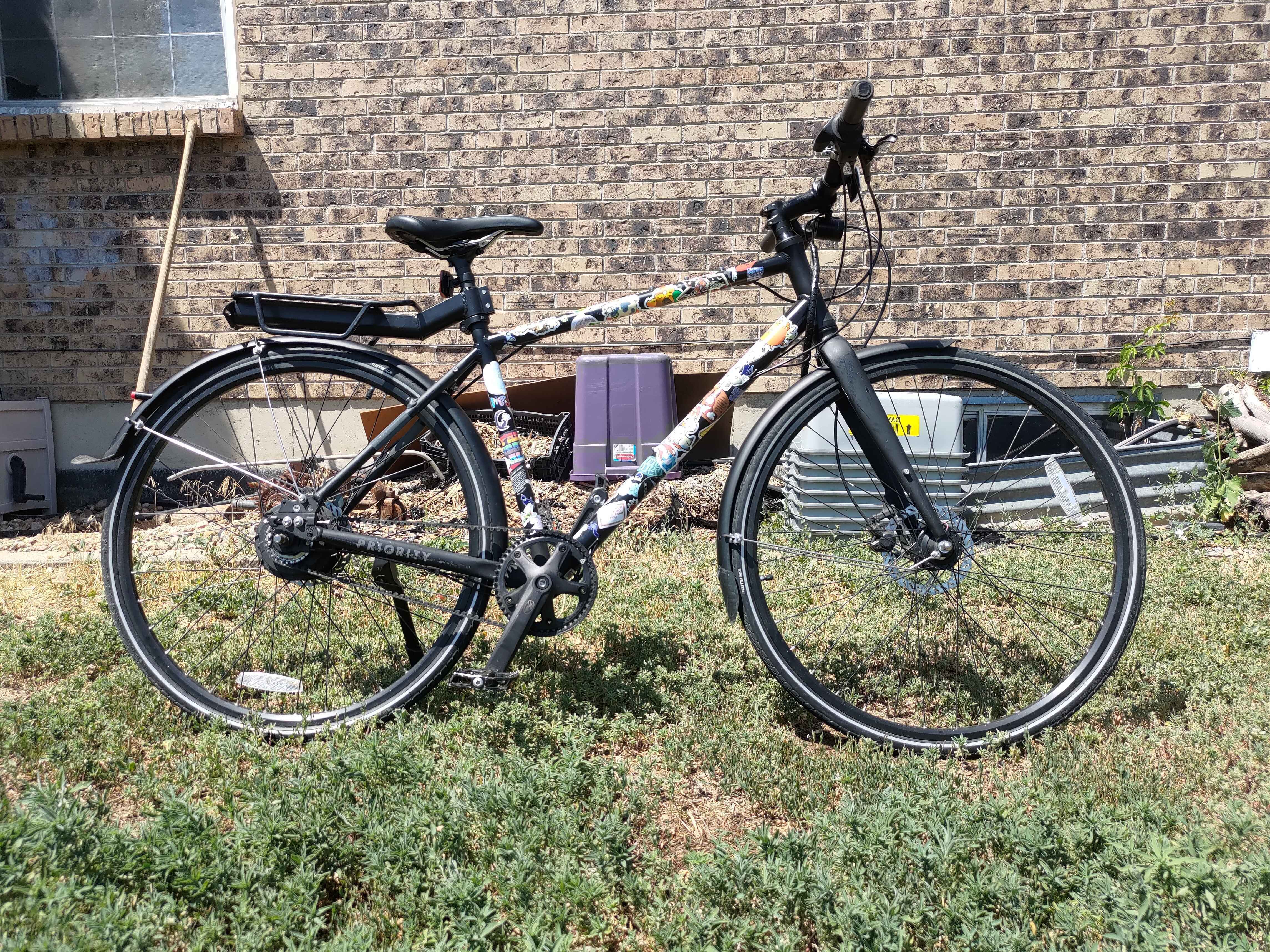 2023 Priority Bicycles CONTINUUM ONYX
