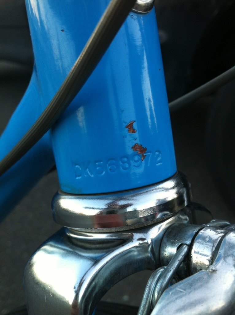 Stolen Bridgestone Around 1985, road bike, drop bars