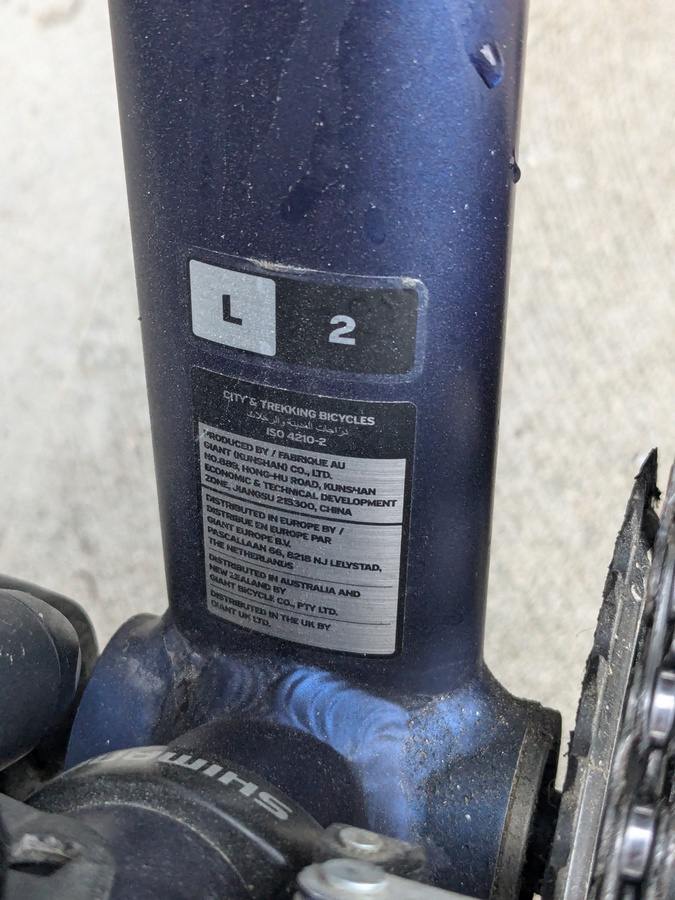 2020 Giant Escape Disc 2